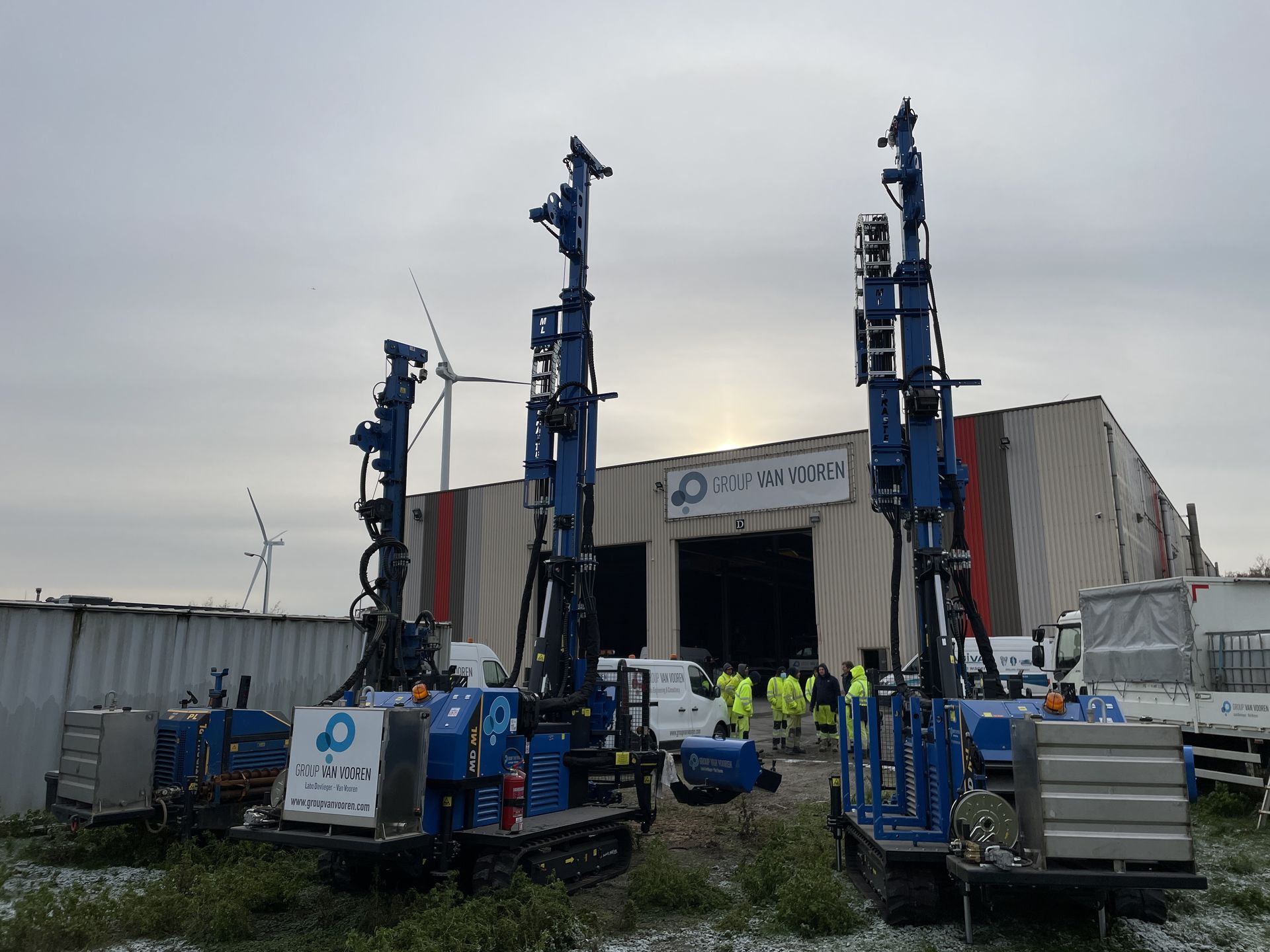 Grondboringen en peilbuizen | Group Van Vooren